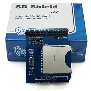 Buy HiLetgo Stackable SD Card Shield For Arduino Online 1255 From