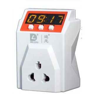 DILONG 1MIN 24 HRS DIGITAL POWER SAVING TIMER SWITCH SOCKET