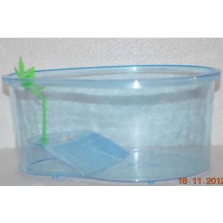 BEAUTIFUL PLASTIC TURTLE BOWL - SMALL TA060004