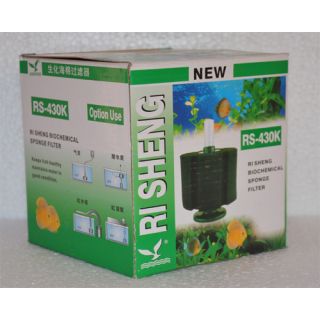 AQUARIUM FISH TANK RISHENG SUPER BIOCHEMICAL AQUARIUM SPONGE FILTER ...