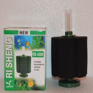 AQUARIUM FISH TANK RISHENG SUPER BIOCHEMICAL AQUARIUM SPONGE FILTER ...