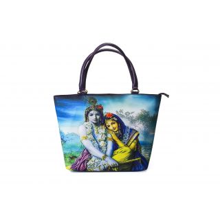 Online Lovely Radha krishna Tote Bag Prices - Shopclues India