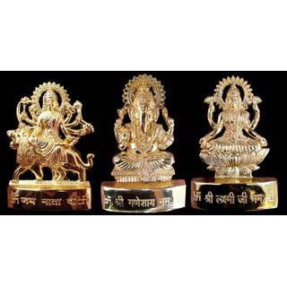 24 carat gold plated God Idols 5 inches