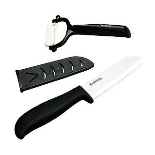 Yoshi Blade For Kitchen Ceramic Knife 40% more Cutting Power With ...