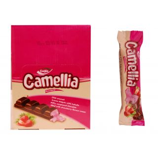 Branded Cagla Camellia Fine Chocolates with hazelnut cream Box Of 24 ...