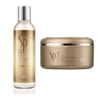 Combo Wella SP Luxe Oil Keratin Protect Shampoo & Oil Keratin Restore Mask