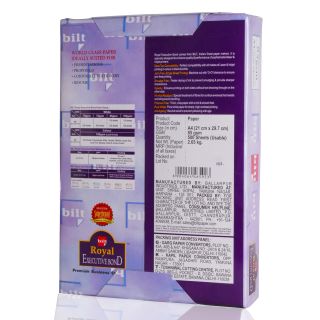 Bilt Royal Executive Bond Paper A4 White 85 Gsm-500 Sheets