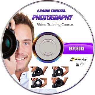 LEARN DIGITAL PHOTOGRAPHY COMPLETE VIDEO TRAINING ON 8 DVDs PACK