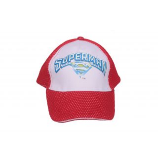 Buy Superman Caps Red & White Online- Shopclues.com