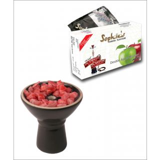 SHISHA STEAM STONES 6 DIFFERENT FLAVOURS + FREE 1 VORTEX BOWL (009A)