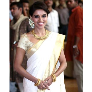 Fashionkiosks kerala Saree - Asin Saree