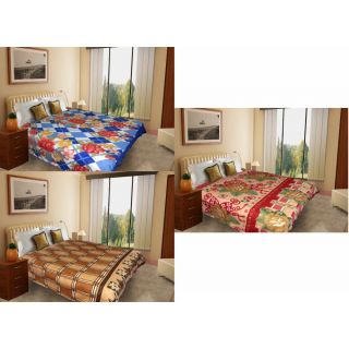 Christy's Collection Multicolor double Blankets Combo Prices in India ...