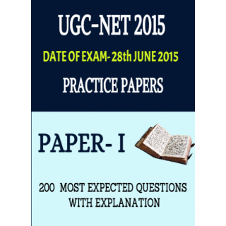 Buy UGC- NET 2015 PAPER -1 PRACTICE PAPERS IN E BOOK Online @ ₹99 from ...