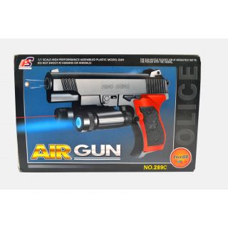 AIR SPORTS LASER TOY GUN with LASER Target BEAM Red Laser & Blue LED ...