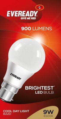 Eveready 9w LED Bulb (Regular White Light) 1 Piece