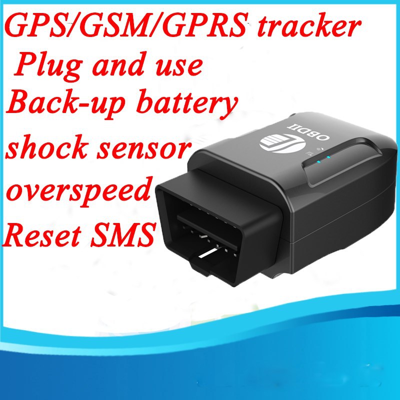 OBD gps car tracker Quad Band Anti-theft GSM/GPRS Mini GPS Tracker ...