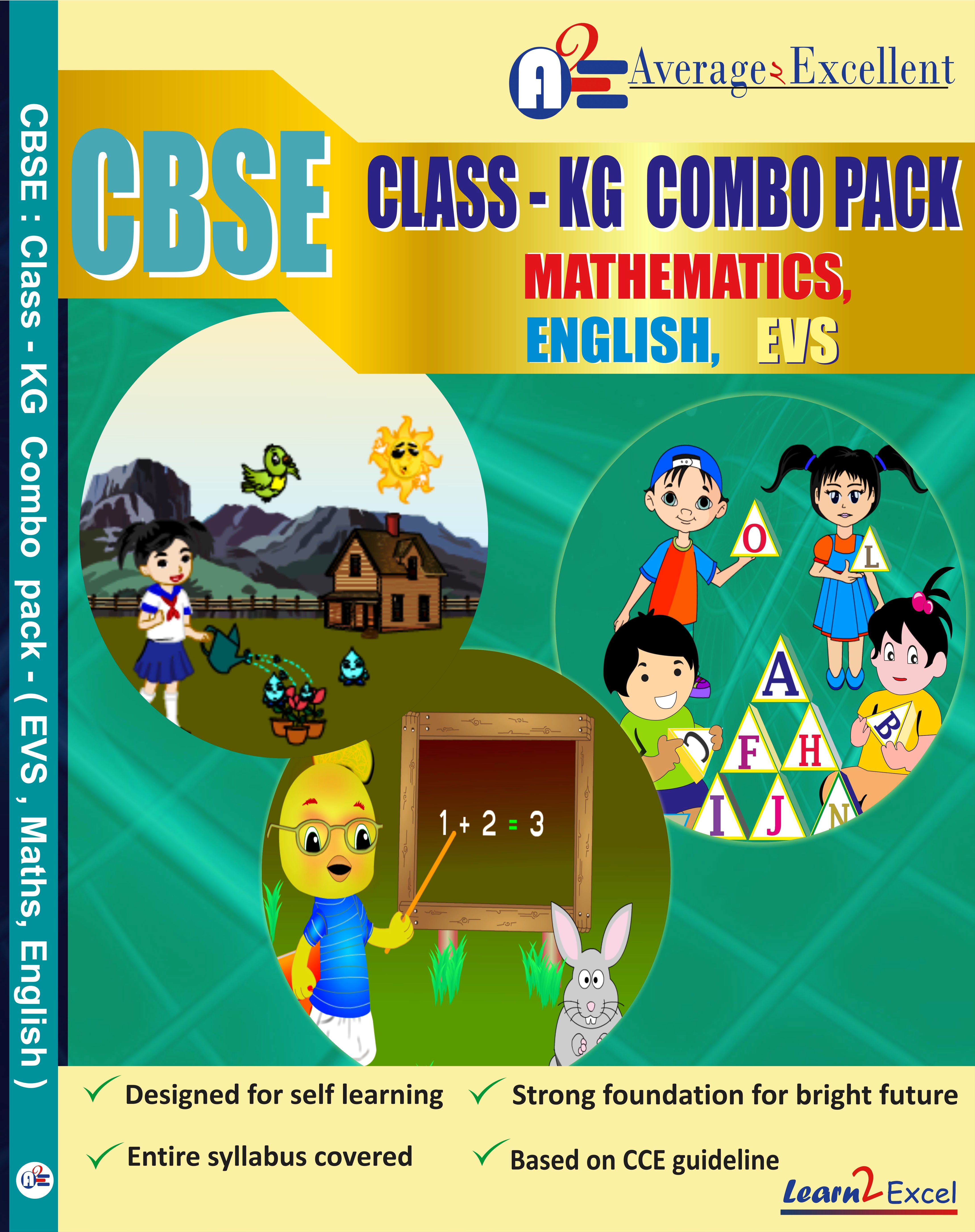 Buy CBSE Kg_Evs_Maths_Eng Online- Shopclues.com