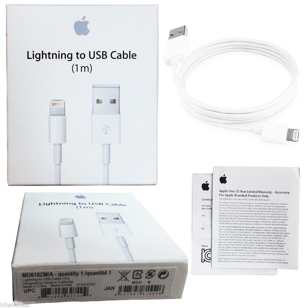 Buy For Apple Iphone 5/5s data Cable IPAD MINI 5G IPOD NANO 7 Online ...