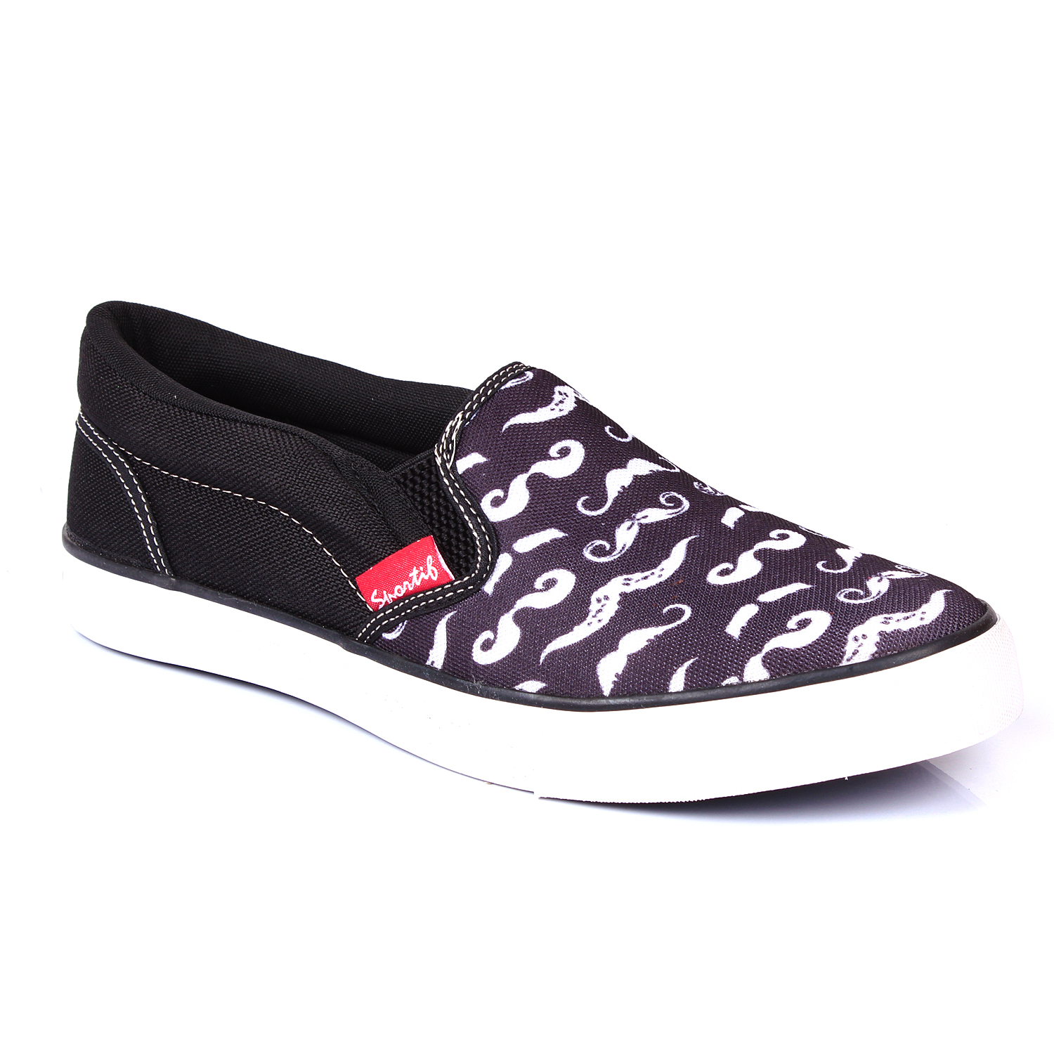 Rexona Mens Canvas Casual Shoes - MOOCH - Black