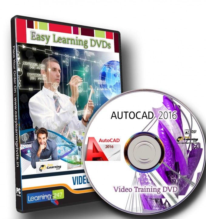 Learn AutoCAD 2016 Video Training Tutorial DVD