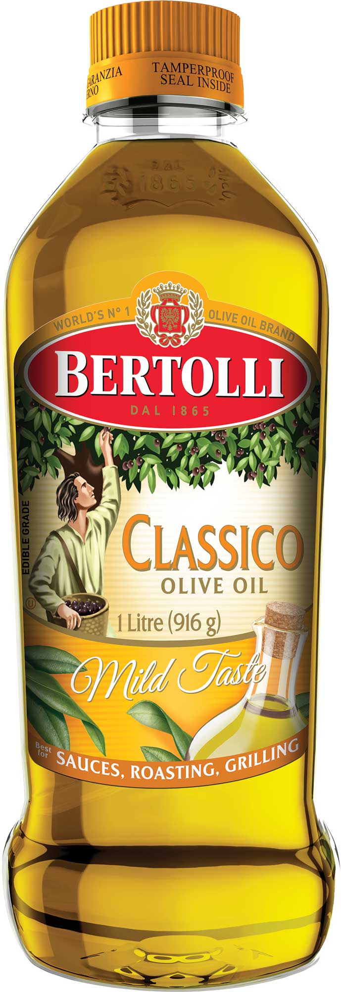 BERTOLLI 1ltr CLASSICO OLIVE OIL EDIBLE