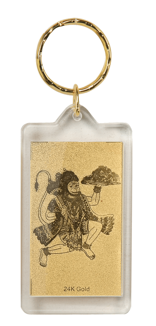 Hanuman Keychain in Pure Gold Foil Prices in India- Shopclues- Online ...