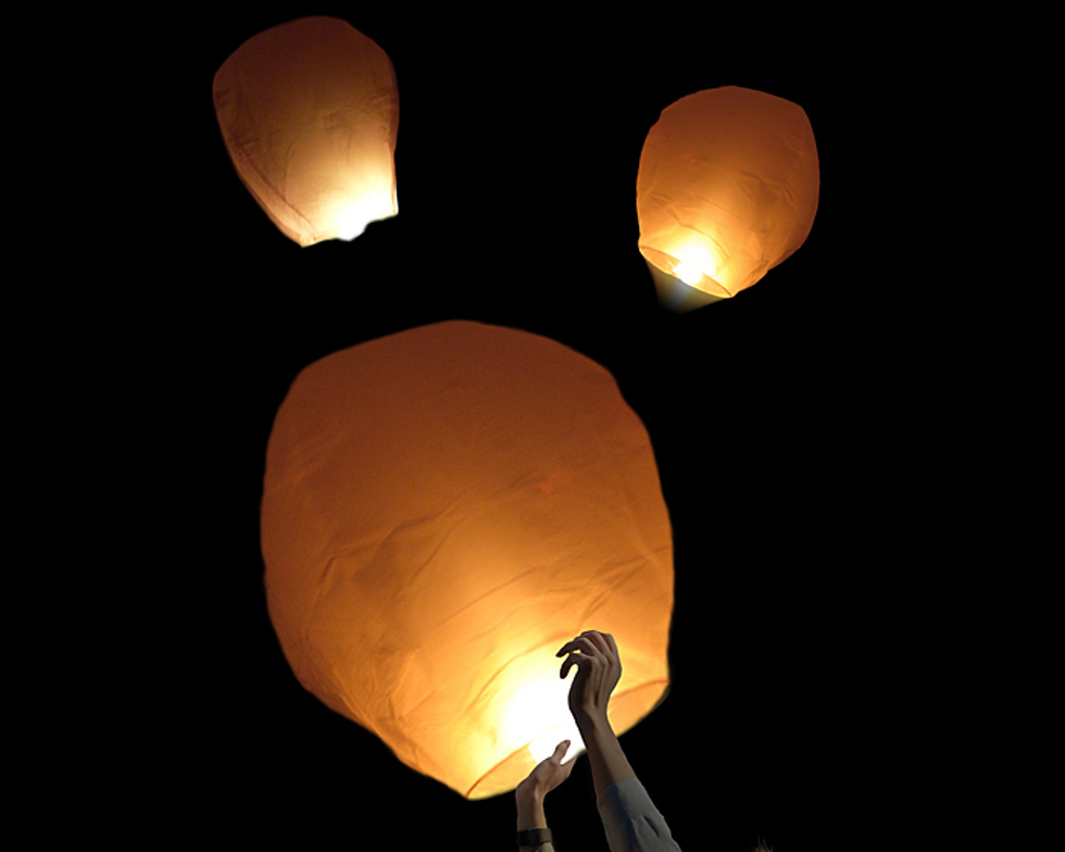 Sky Lantern/Wishing balloon (set of 3)