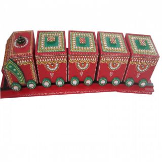 train shape dry fruit box