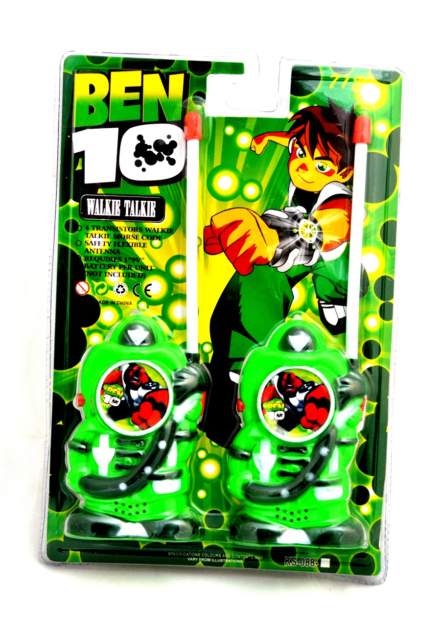 Battery Operated Walkie Talkie Toy For Kids/ Ben 10 Walkie Talkie