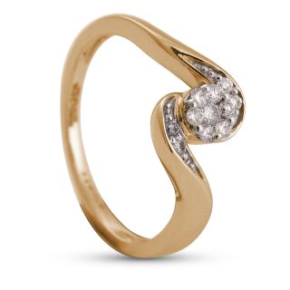 21Diamonds 18KT Yellow Gold Uttam Ring
