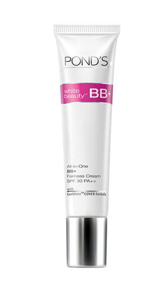 PONDS WHITE BEAUTY ALL-IN-ONE FAIRNESS FOUNDATION CREAM WITH BB+. at ...