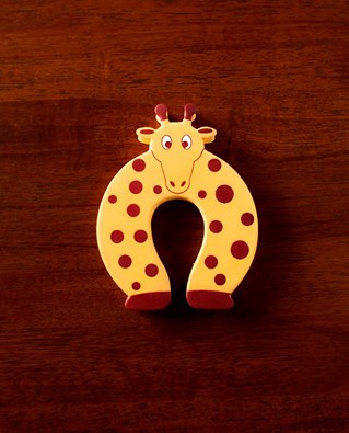 ANANTHA'S CHILD DOOR STOPPER ZIRAFI 1no