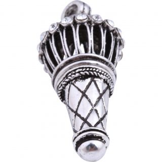Buy SILVER HANUMAN GADA LOCKET PENDANT ORGP03S Online @ ₹499 from ShopClues