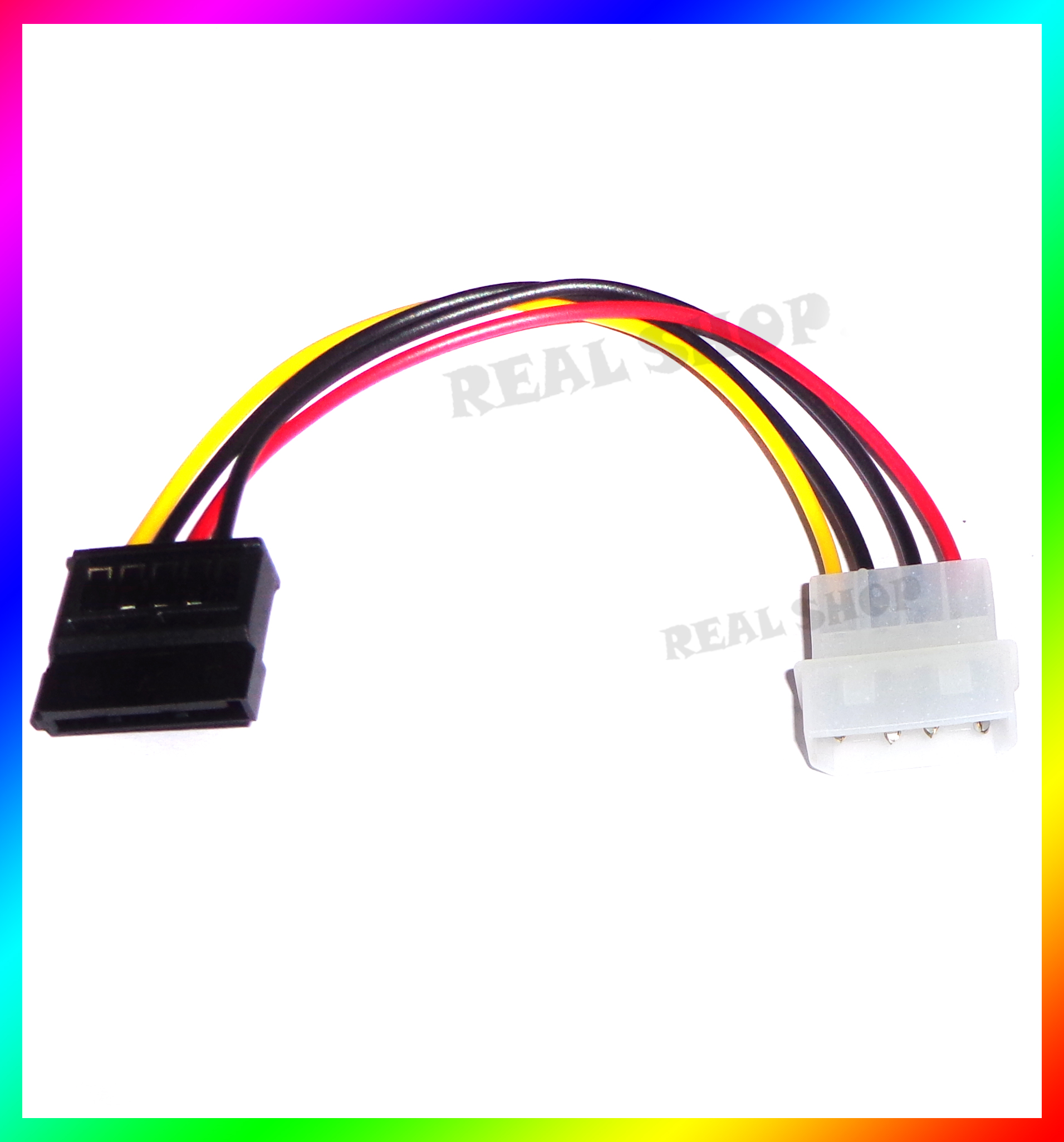 10 PIECES - SATA POWER Cable/ Molex Connector For Computer Hard Disk ...
