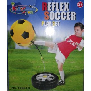 REFLEX SOCCER FOOTBALL SPORTS SWINGBALL TRAINING PLAY SET TOY FOR KIDS
