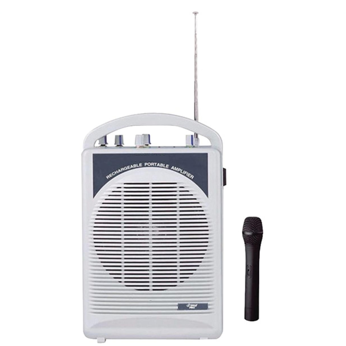 Buy Krown Portable Wireless Rechargeable PA System with inbuilt Speaker ...