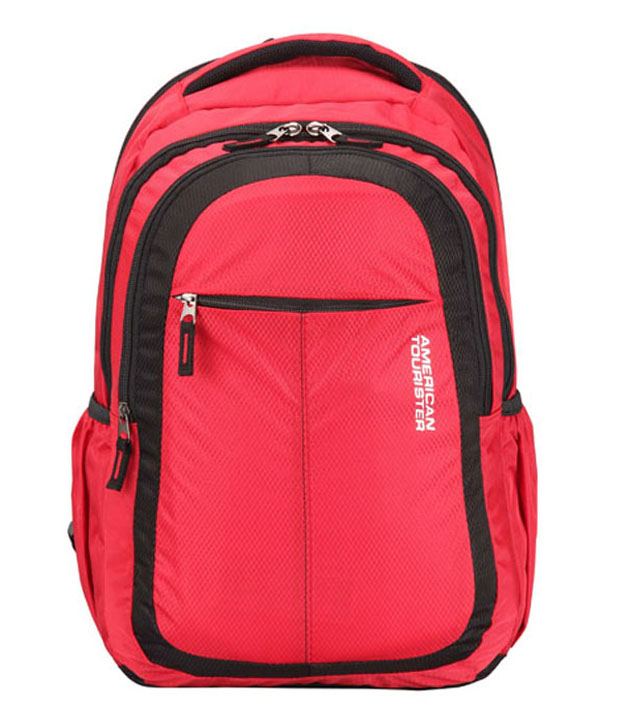 Buy American Tourister Zing Laptop Backpack Red&Black 29W090002 Online ...