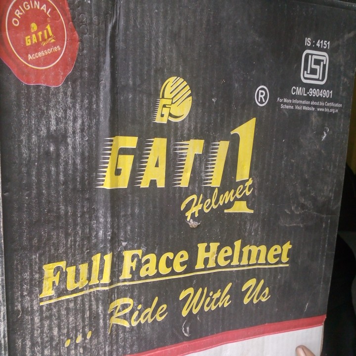 Buy Stylish helmet of GATI with ISI mark Online @ ₹750 from ShopClues
