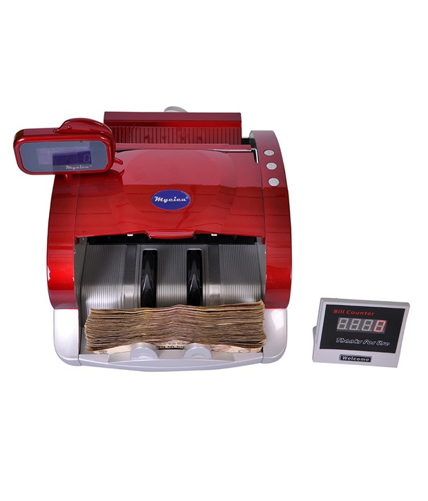 Buy Mycica LED Display Fully Automatic Note Counter & Fake Note ...