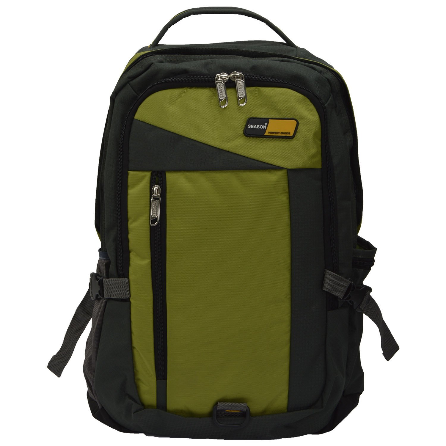 Buy SEASON 45 Liters Black & Parrot Green Casual Backpack … Online ...