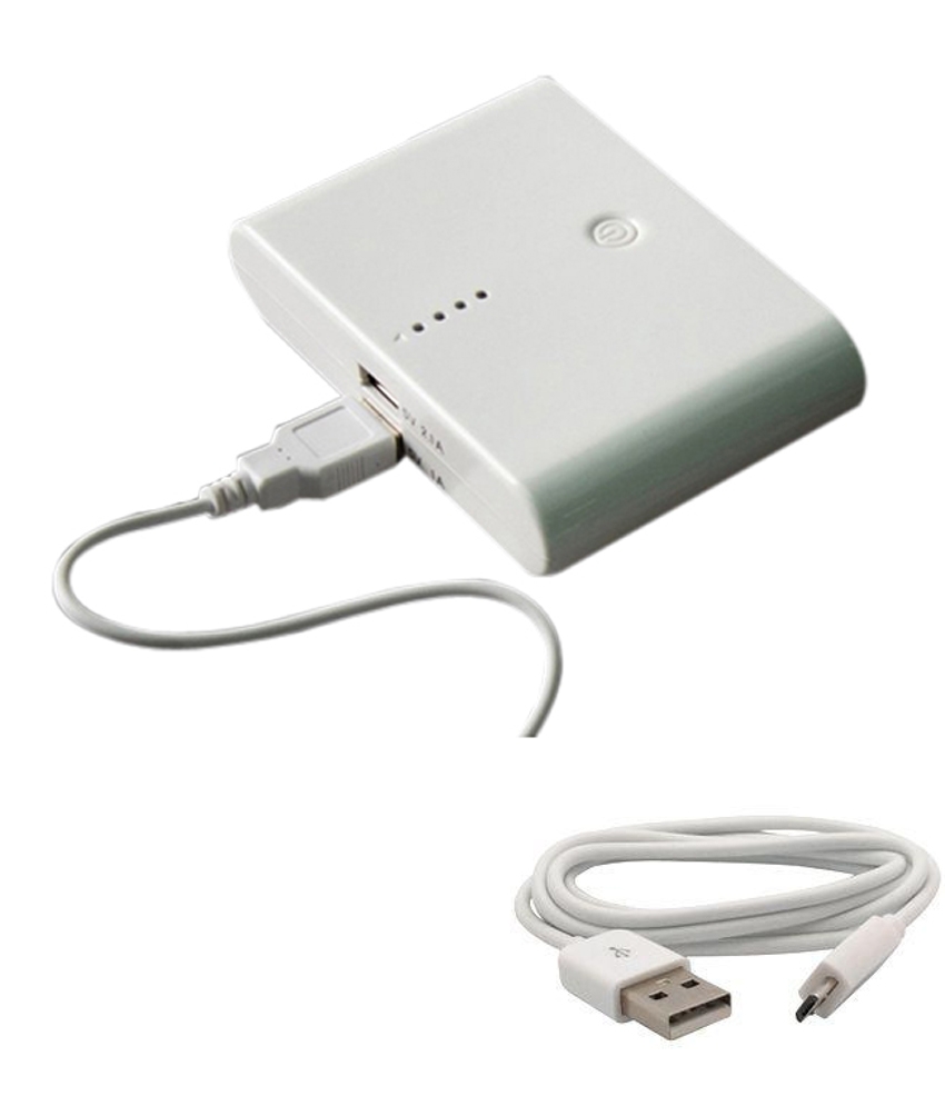 Buy Vox Portable Power Bank Pk42 White 12000Mah Online @ ₹812 from ...