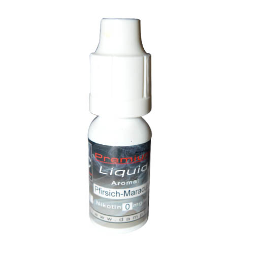 Buy AROMA Premium Liquid Zero Nikotin Peach Passion Fruit Flavour ...