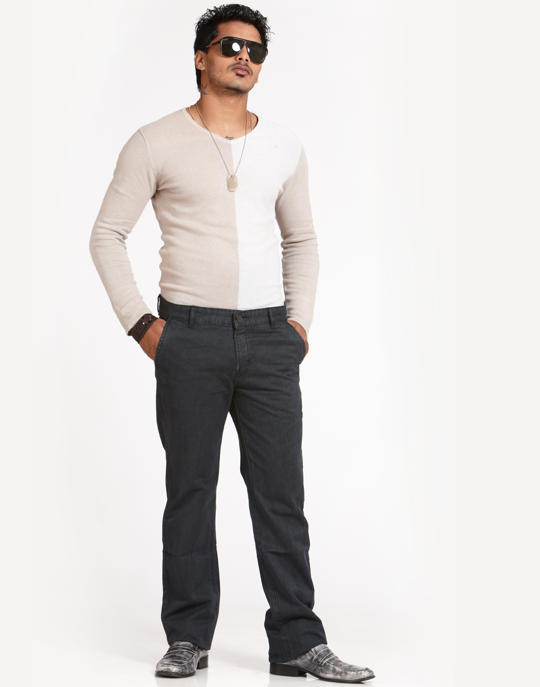 CMYK Silky Regular Fit Jeans (MSB Grey)