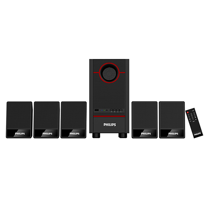 Buy Philips SPA 3500F 5.1 Channel Home Theatre System - Black Online ...