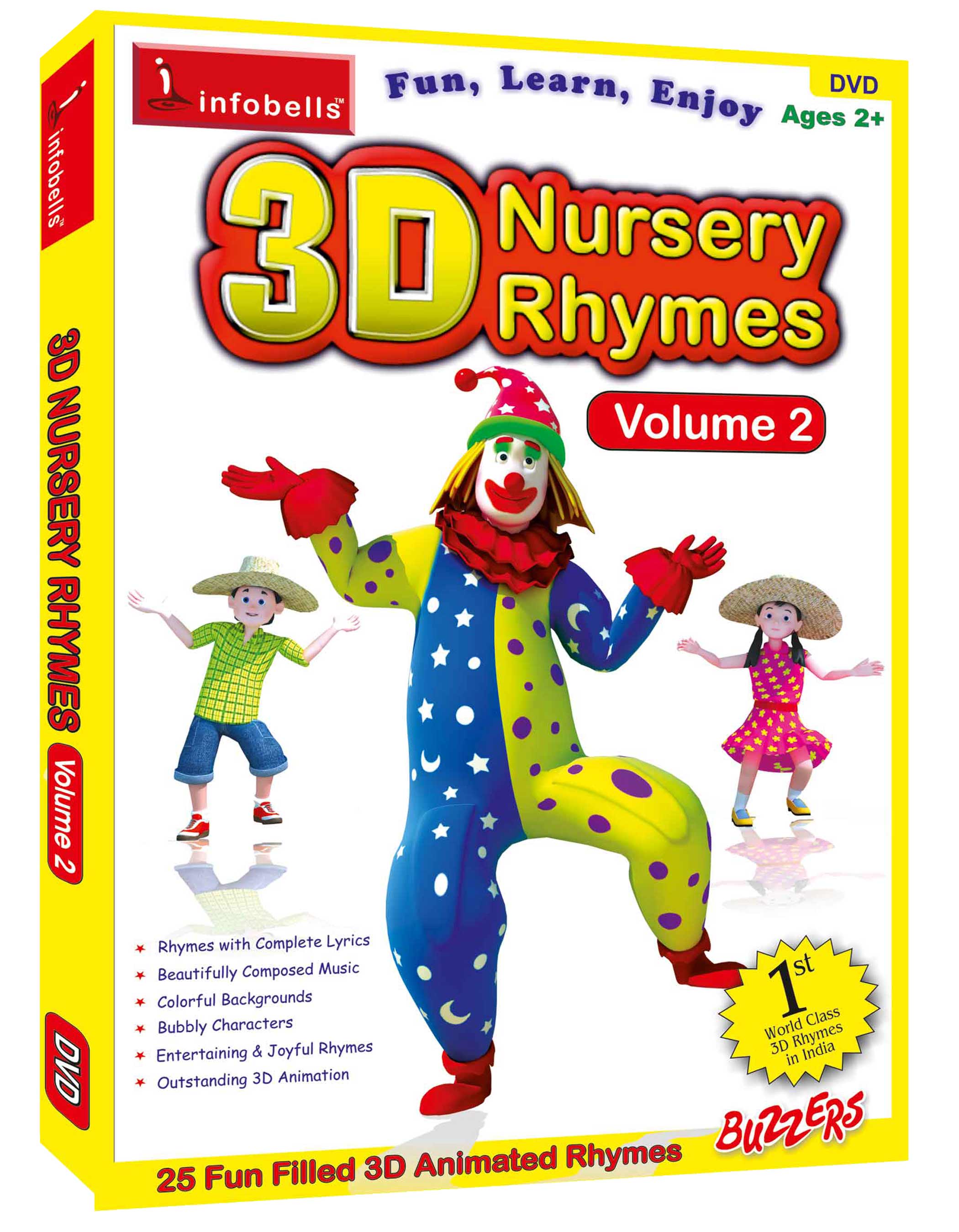 Buy 3D Nursery Rhymes Vol. 2 Online @ ₹149 from ShopClues