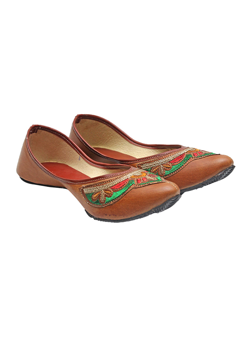 Port Brownish Punjabi Juti