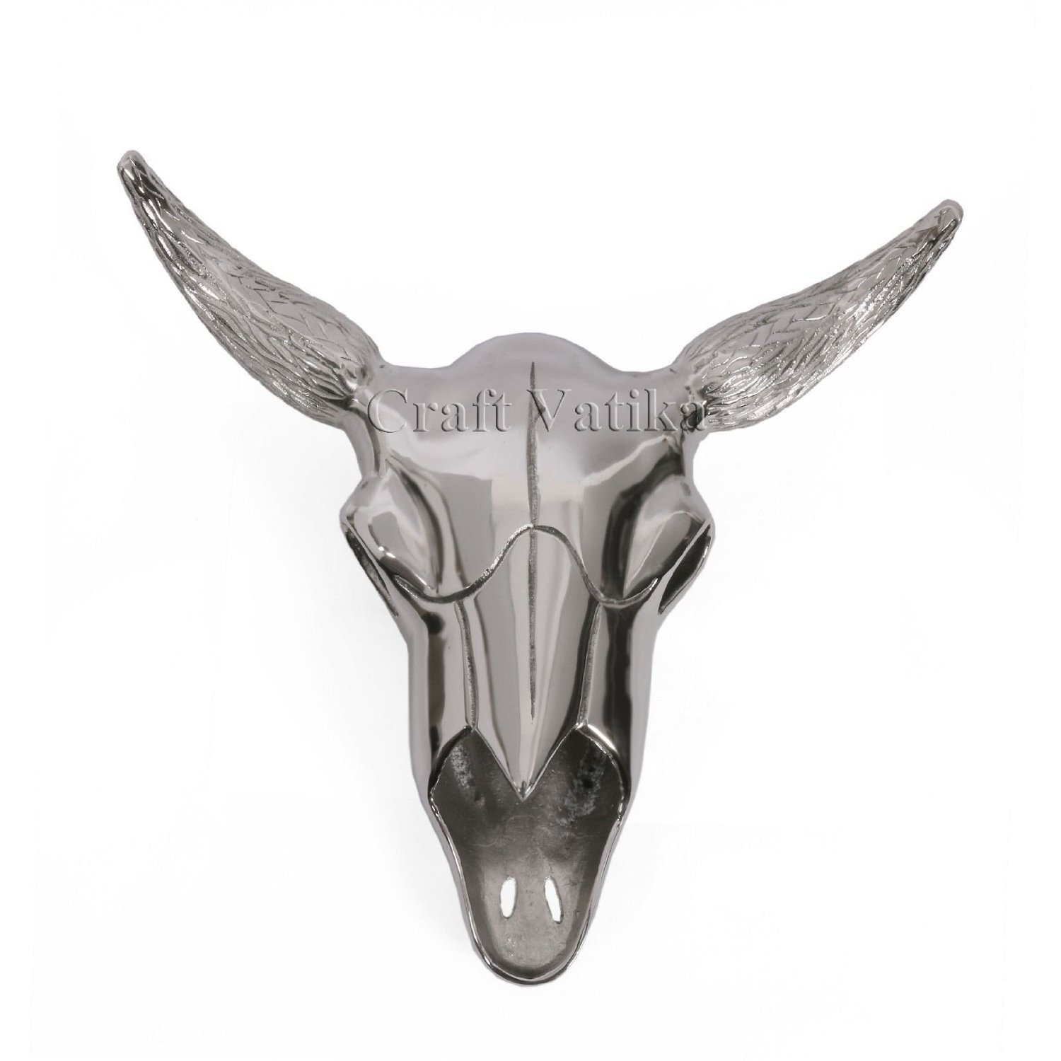 Buy 19"Large Bull Head Wall Mask Metal Wall Sculpture Animal Wall ...