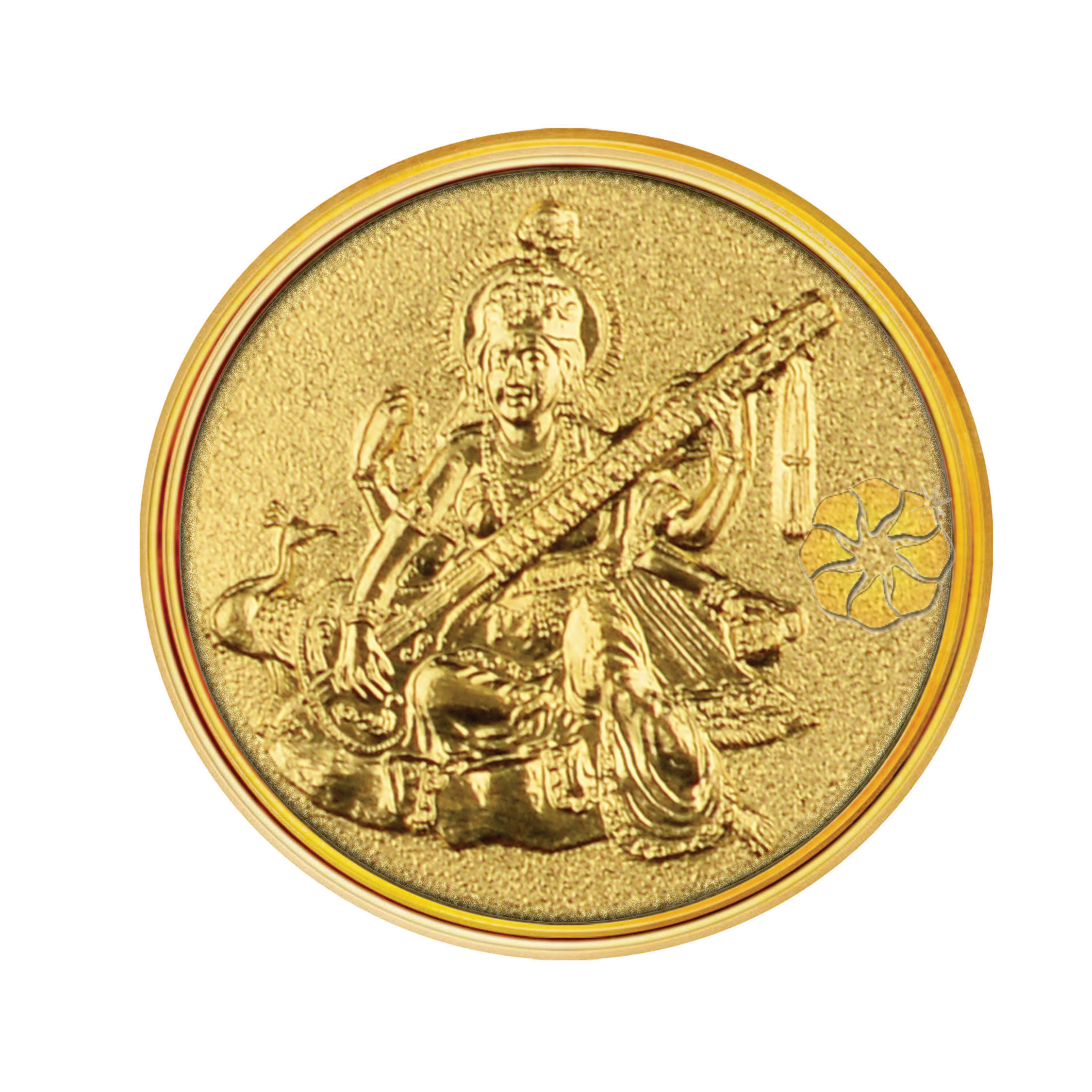Saraswati Gold Coin In India - Shopclues Online