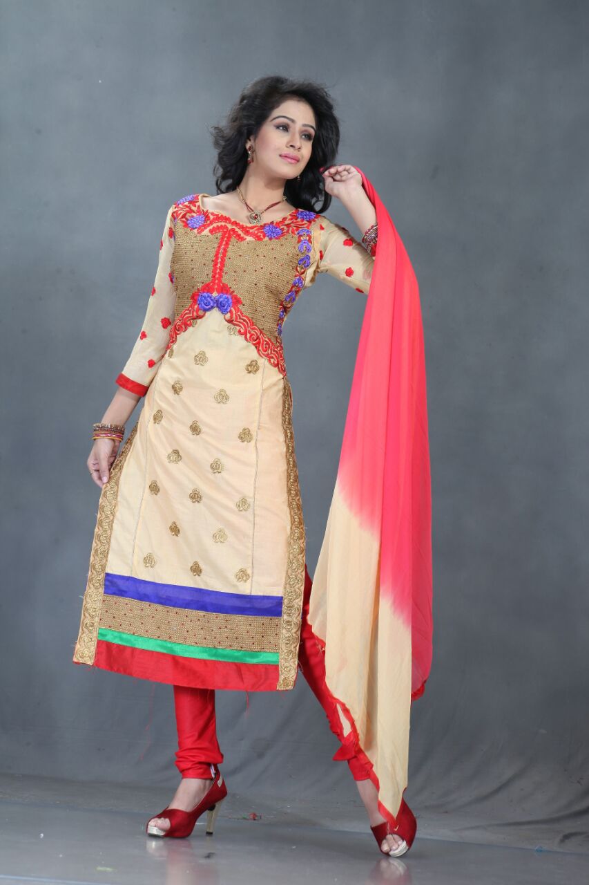 Buy Cotton Churidar Dress Materials Online @ ₹799 from ShopClues