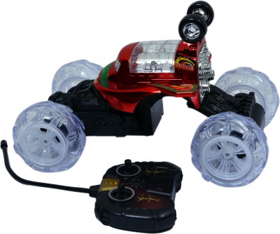 360° DRILLING SPEED STUNT RACING CAR DEFORMATION (RED, BLUE)